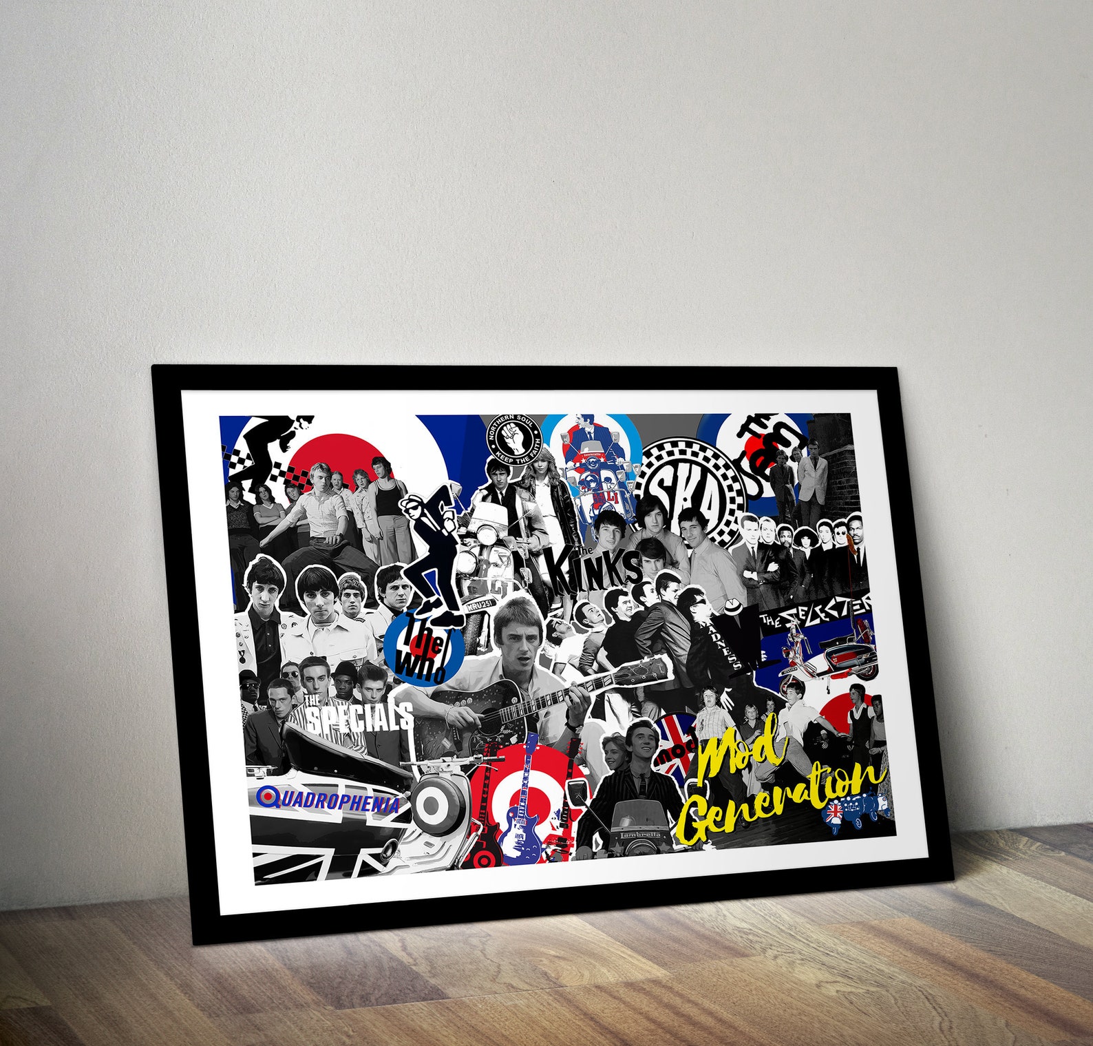 Mod Generation Limited Edition Print. Mod Wall Art Mod - Etsy UK