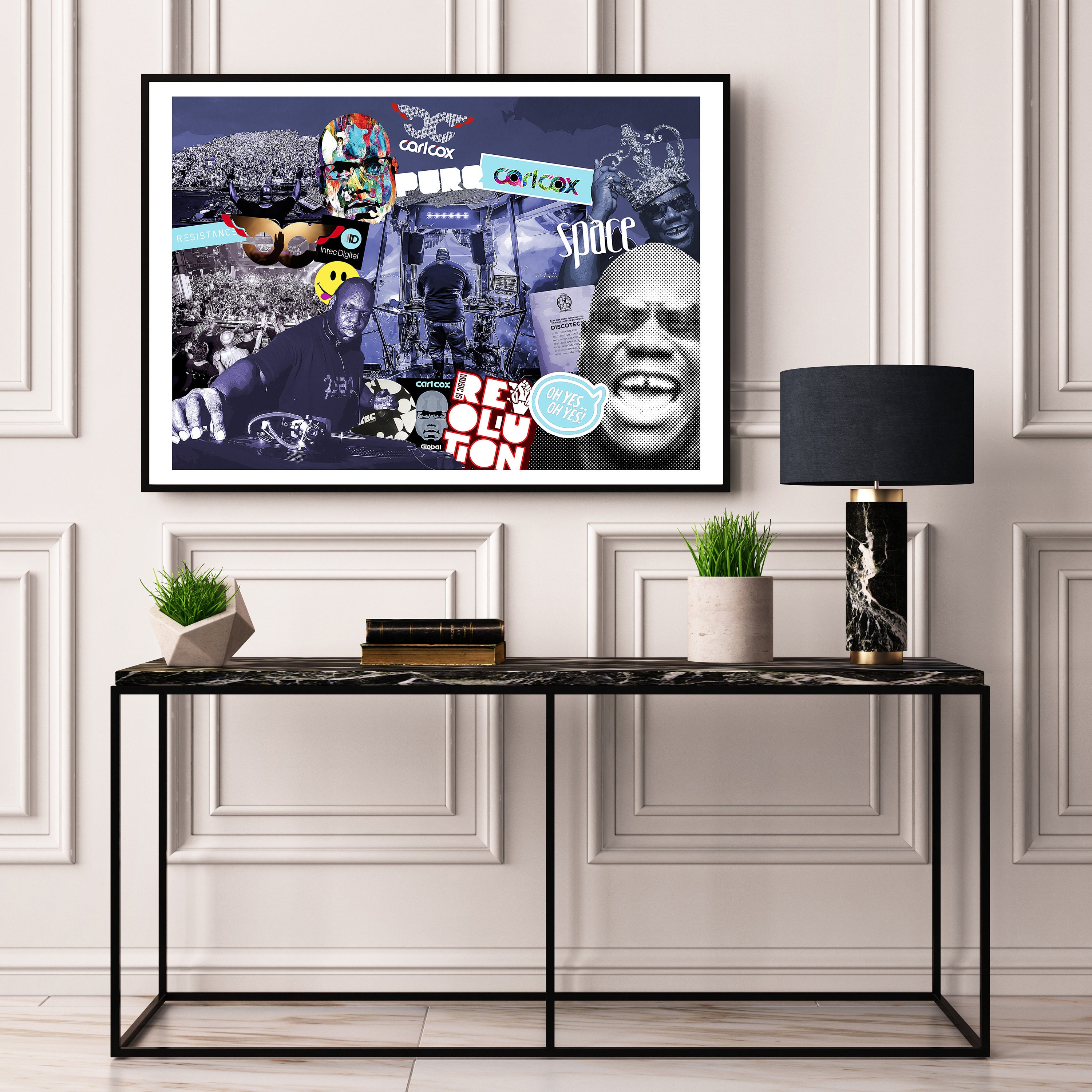 Carl Cox Tribute - Limited Edition Print. Carl Cox Gift, Acid House ...