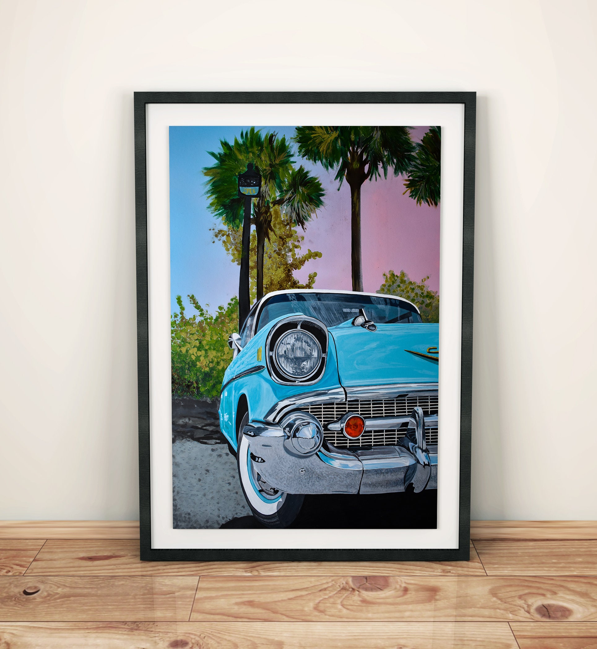 1957 Chevrolet - Limited Edition Print. 1957 Chevrolet Poster, 57 Chevy ...