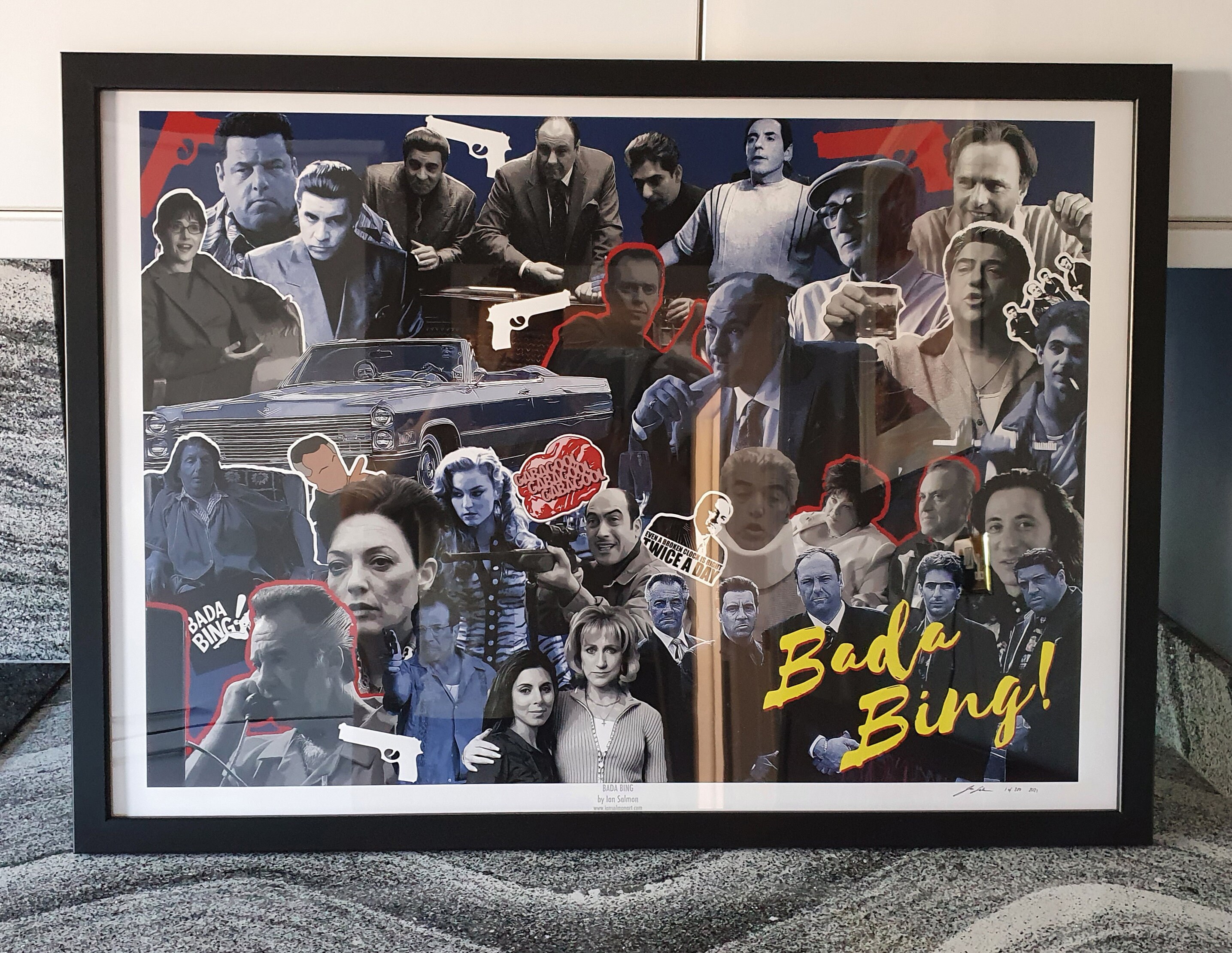 The Sopranos Limited Edition Print The Sopranos Print Etsy