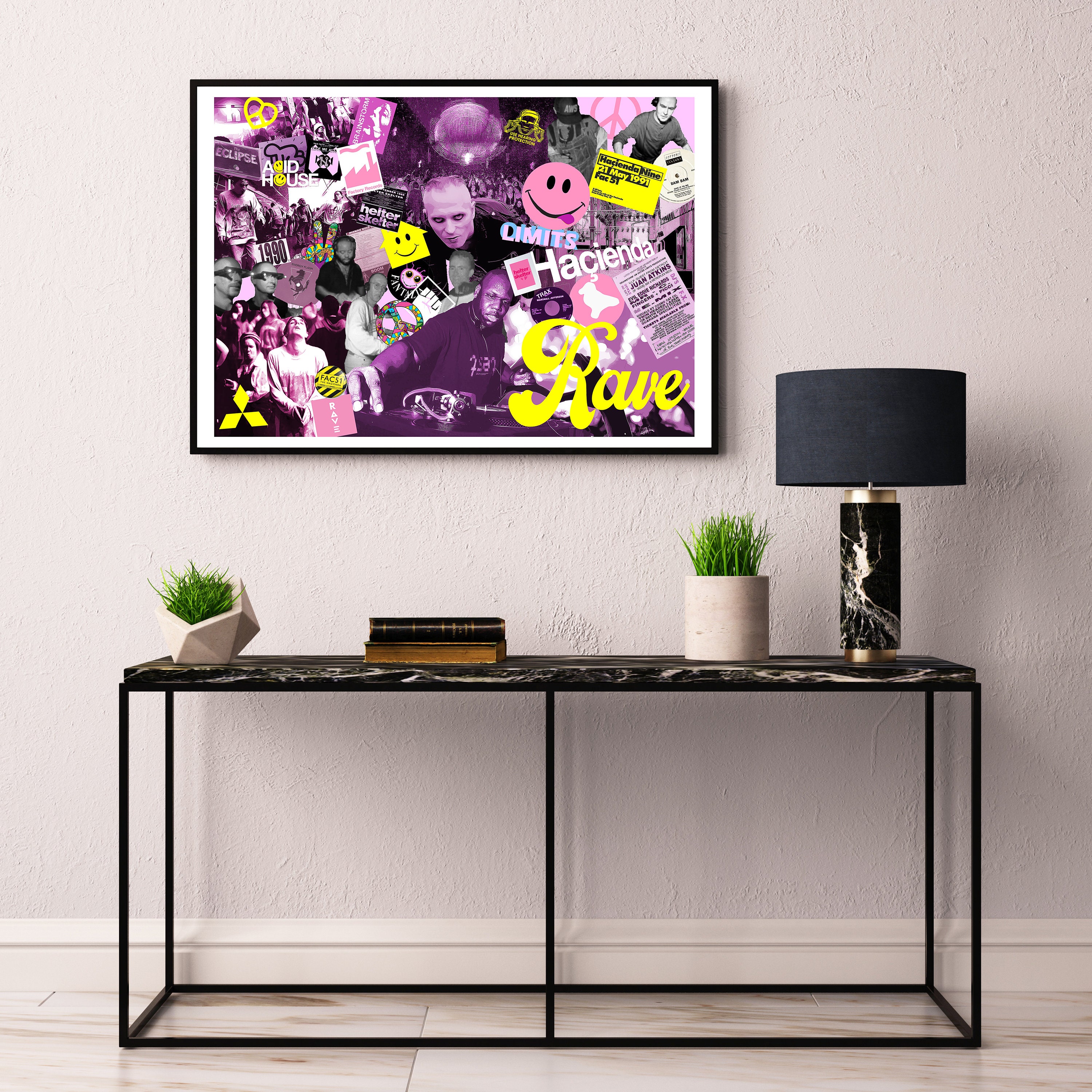 Rave Culture Limited Edition Print Acid House Print Acid | Etsy