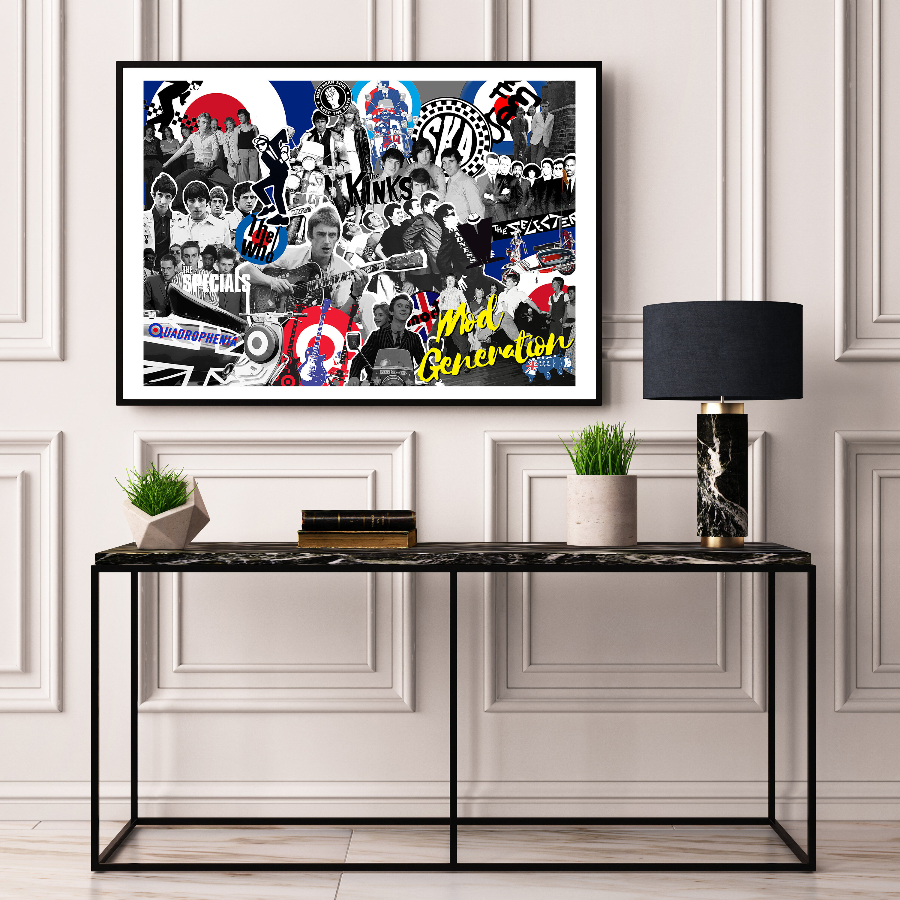 Mod Generation Limited Edition Print. Mod wall art Mod | Etsy