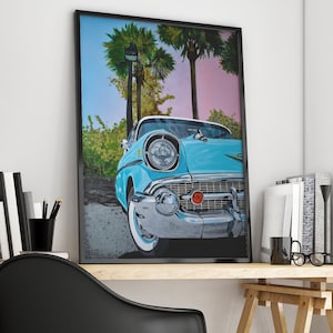 1957 Chevrolet - Limited Edition Print. 1957 Chevrolet Poster, 57 Chevy ...