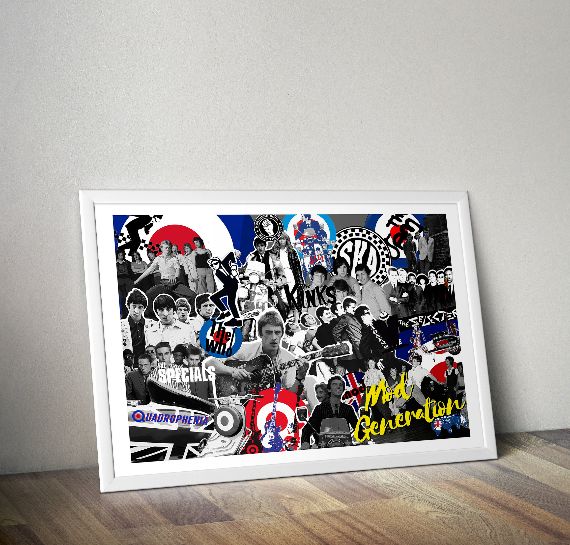 Mod Generation Limited Edition Print. Mod Wall Art Mod - Etsy UK