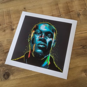Stormzy - Limited Edition Print. Stormzy Wall Art, Hip Hop Poster ...