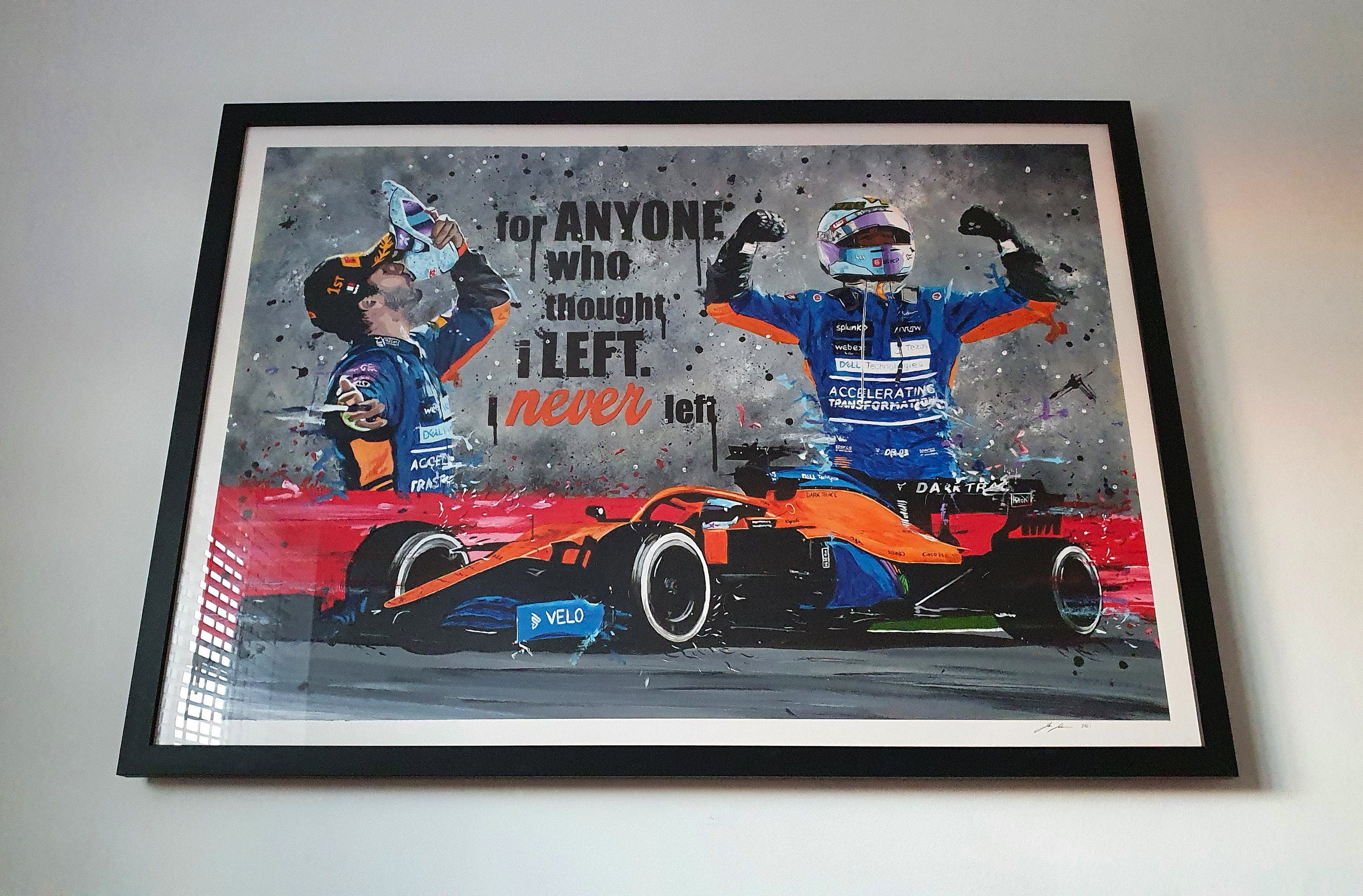 Daniel Ricciardo - Limited Edition Print. Daniel Ricciardo Poster ...