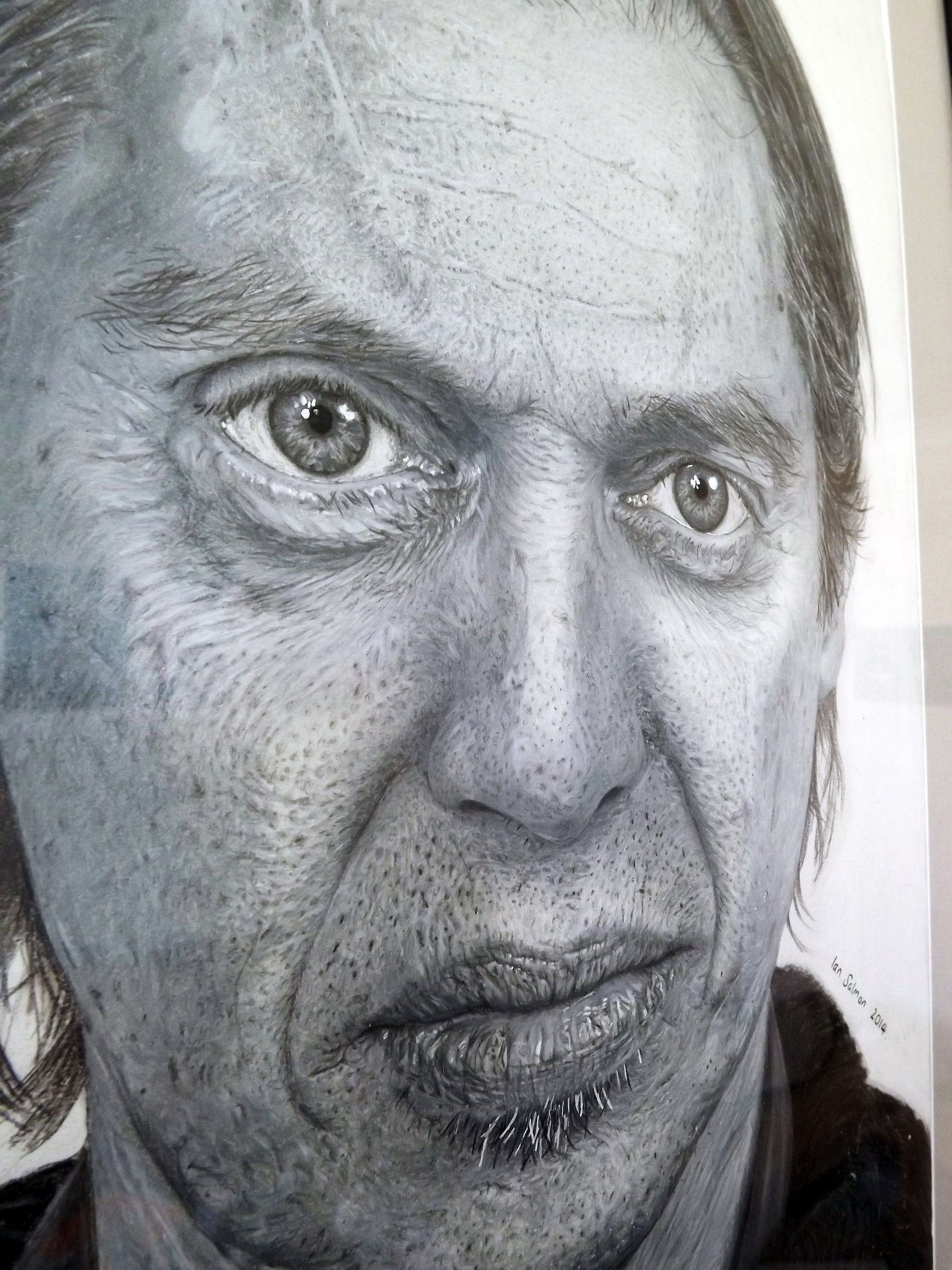 Steve Buscemi Drawing, Steve Buscemi Art, Hyperrealism Art ...