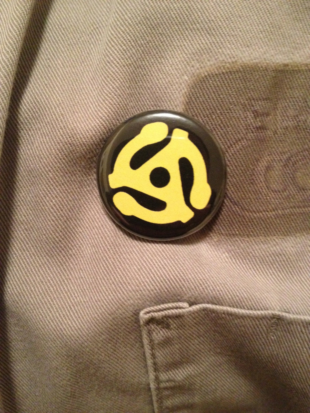 45 Rpm Record Insert, 45 Rpm Spindle Adapter,7 Inch Adapter Pin Button ...