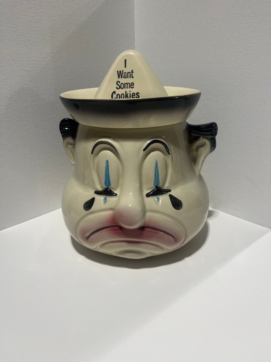 Sad Clown, Cardinal USA, Cookie Jar. - Etsy