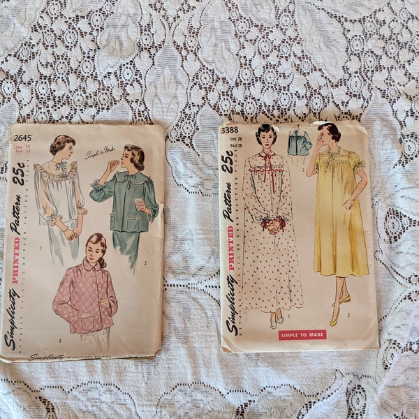 Bed Jacket Pattern - Etsy