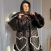 Ruffle Oversized Raincoat in Black Dreamy Coquette Dollette - Etsy