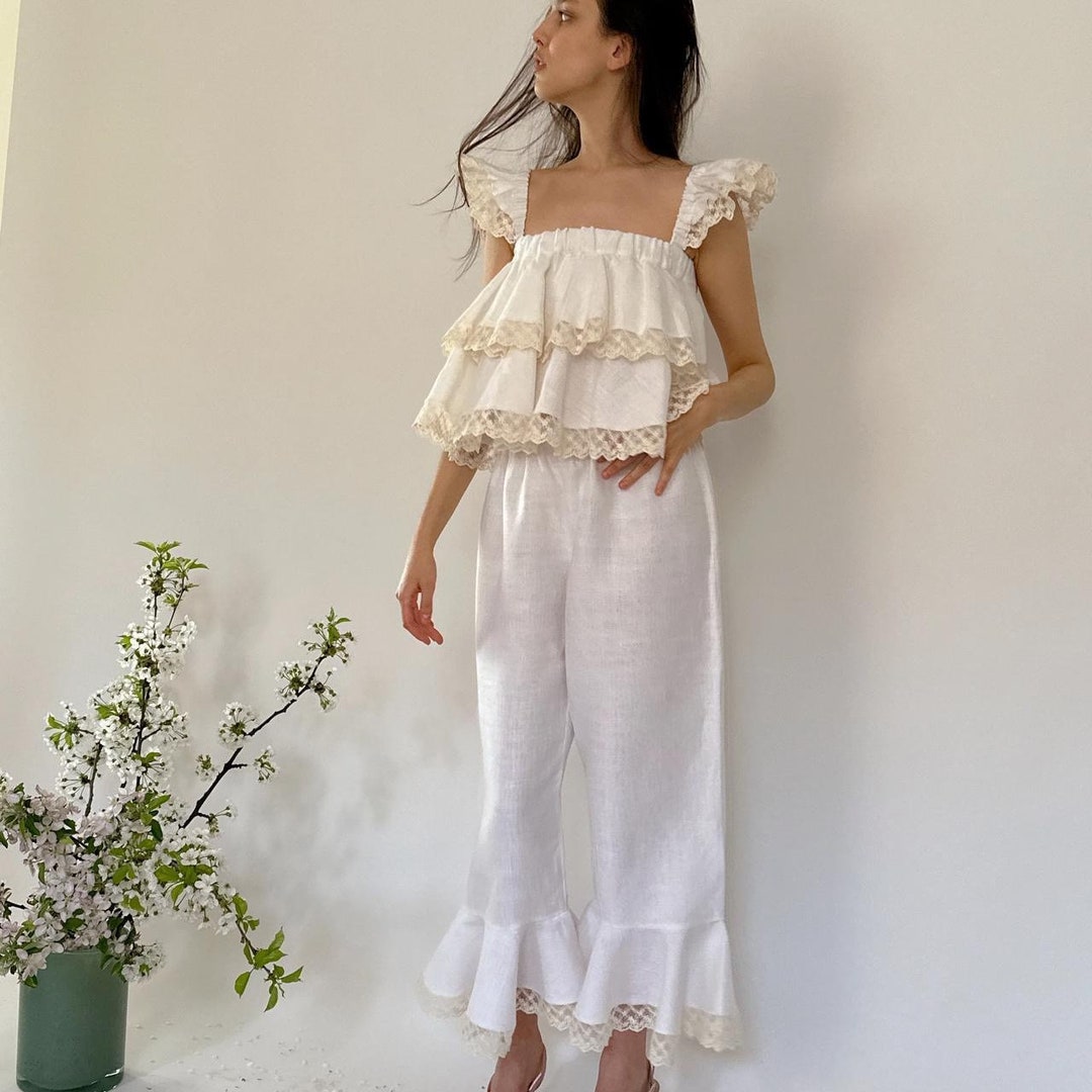 Summer Linen Set - Etsy