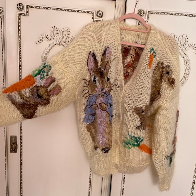 Rabbit Sweater - Etsy