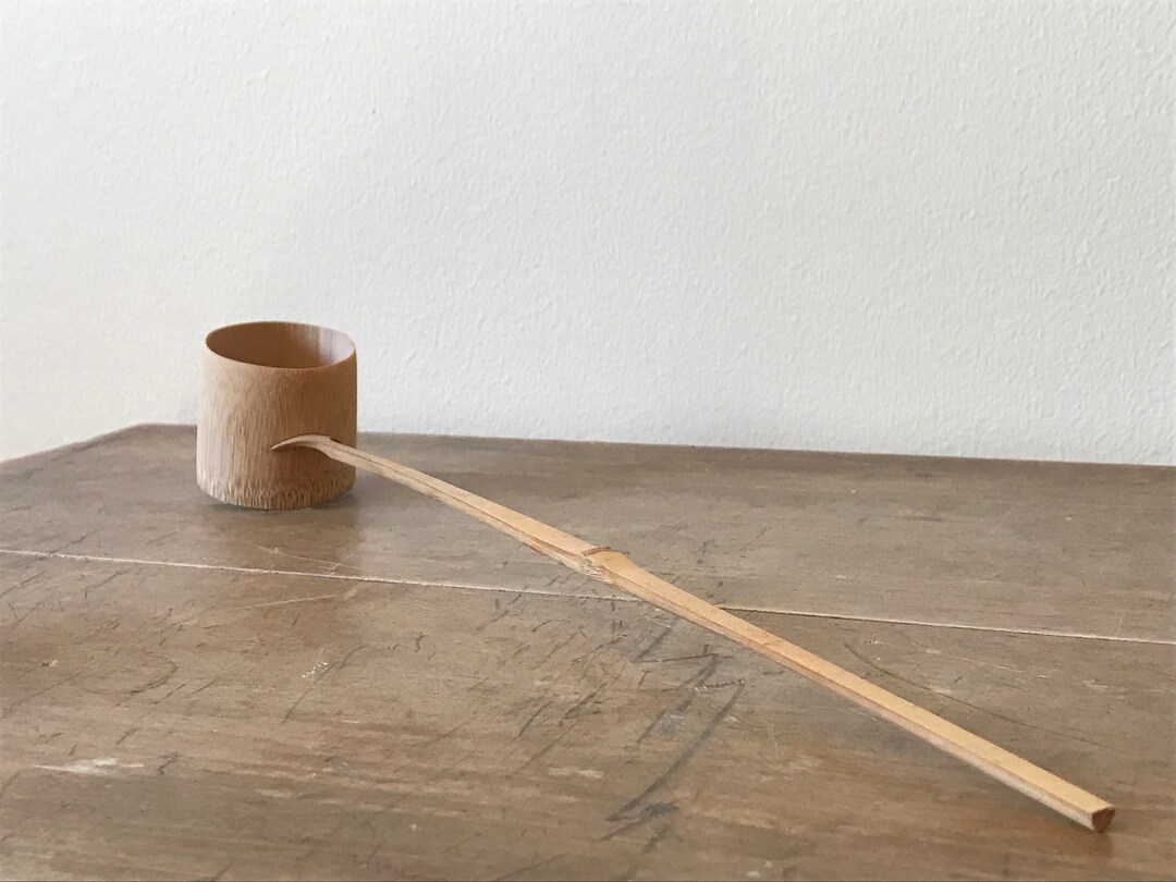 Vintage Japanese Bamboo Ladle for Tea Ceremony - Etsy