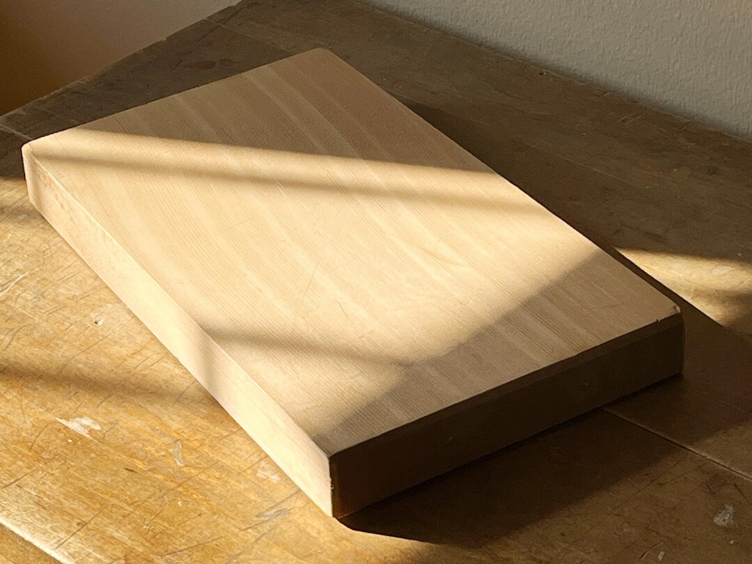 Vintage Japanese Hinoki/cypress Solid Cutting Board - Etsy