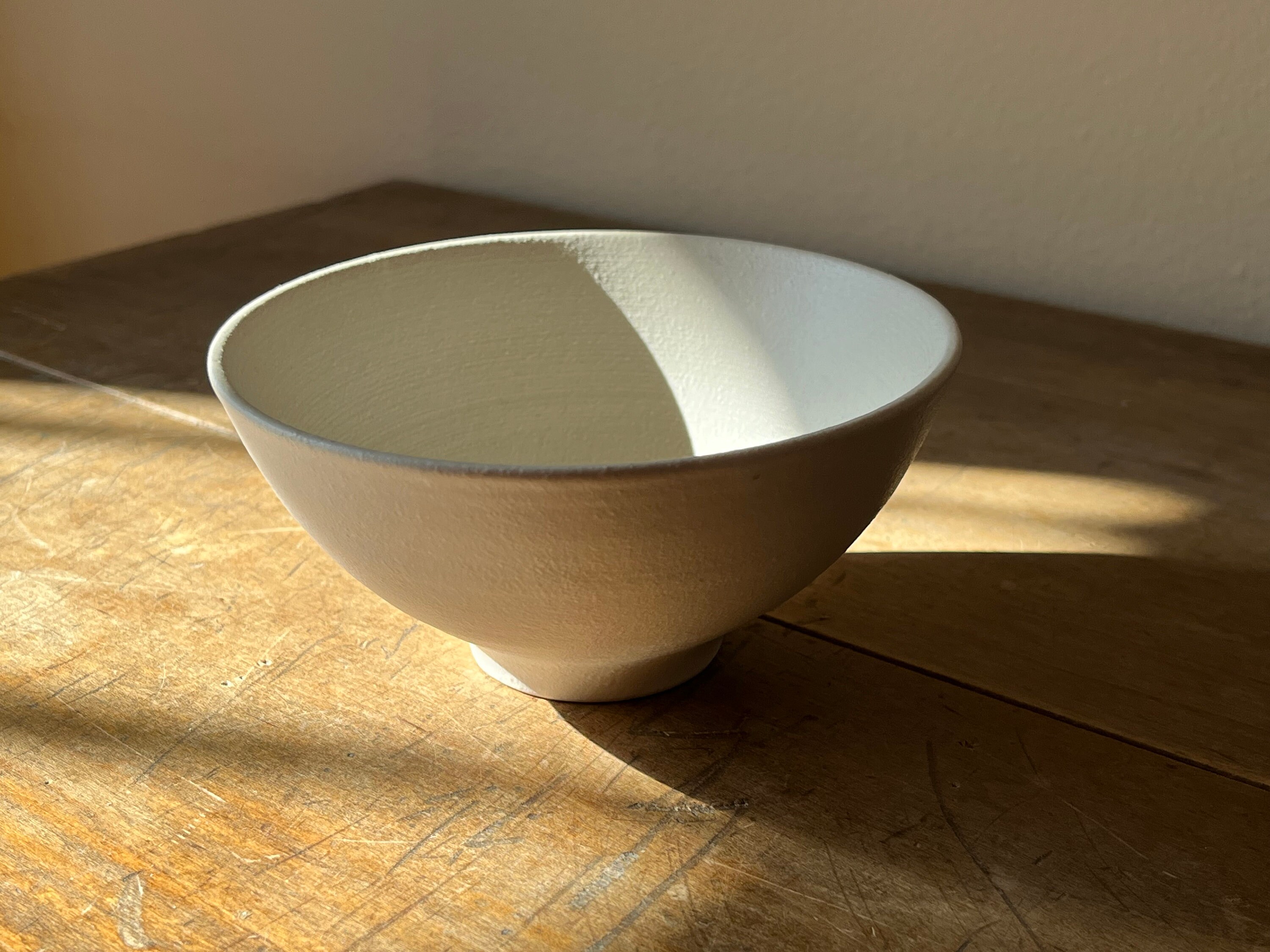 Brand New Muji White Rice Bowl Shigaraki Ware - Etsy