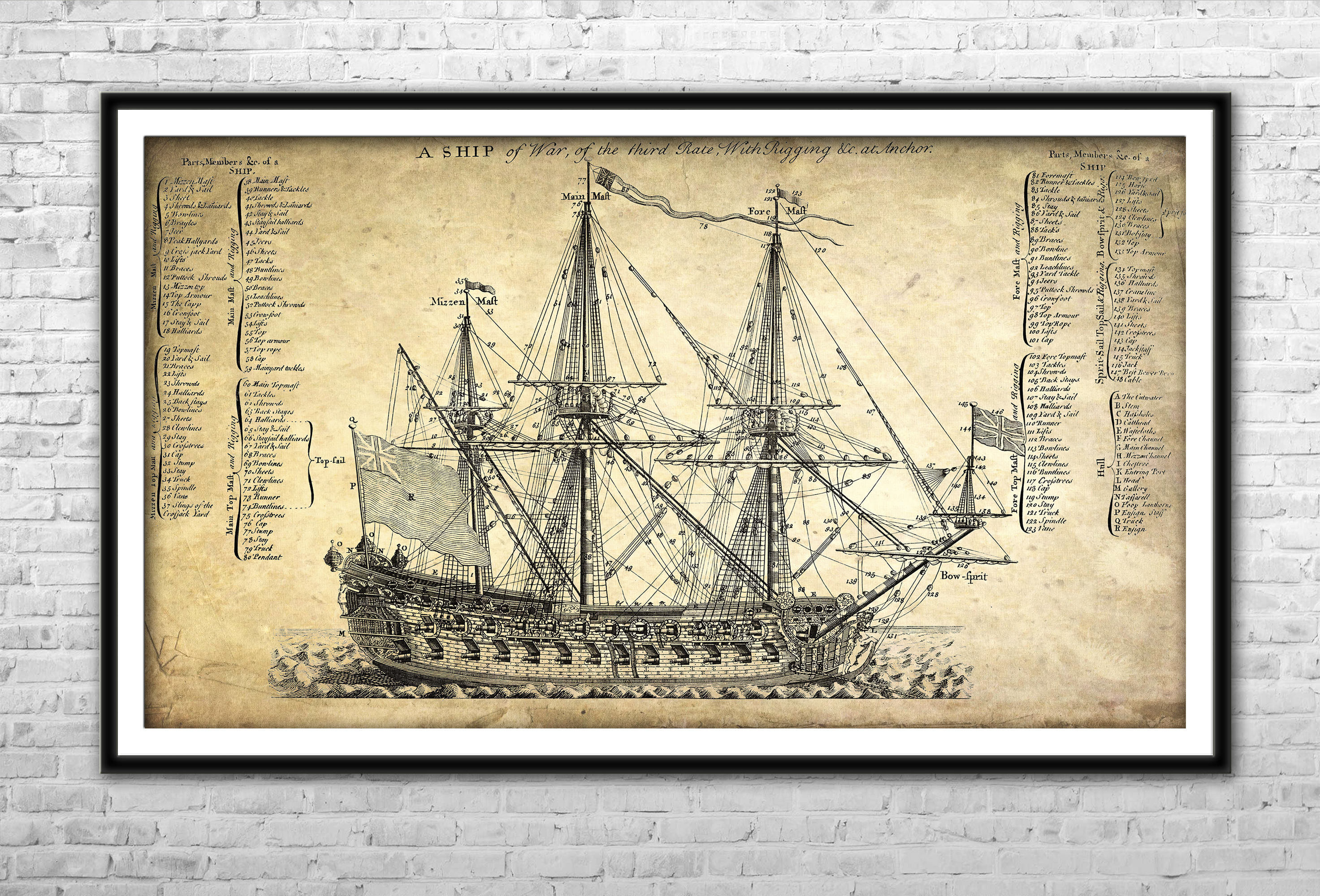 Galleon Ship Blueprints