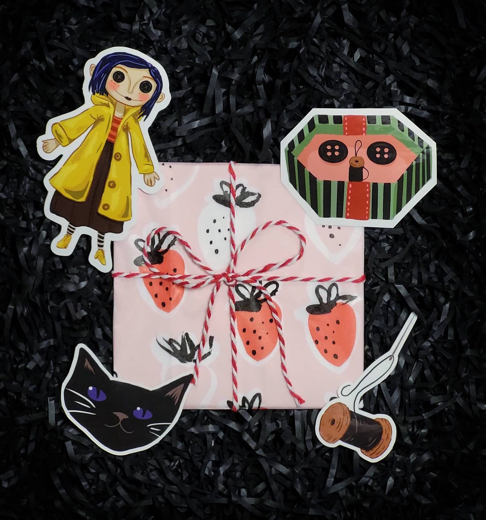 Coraline Bookmarks Etsy Uk