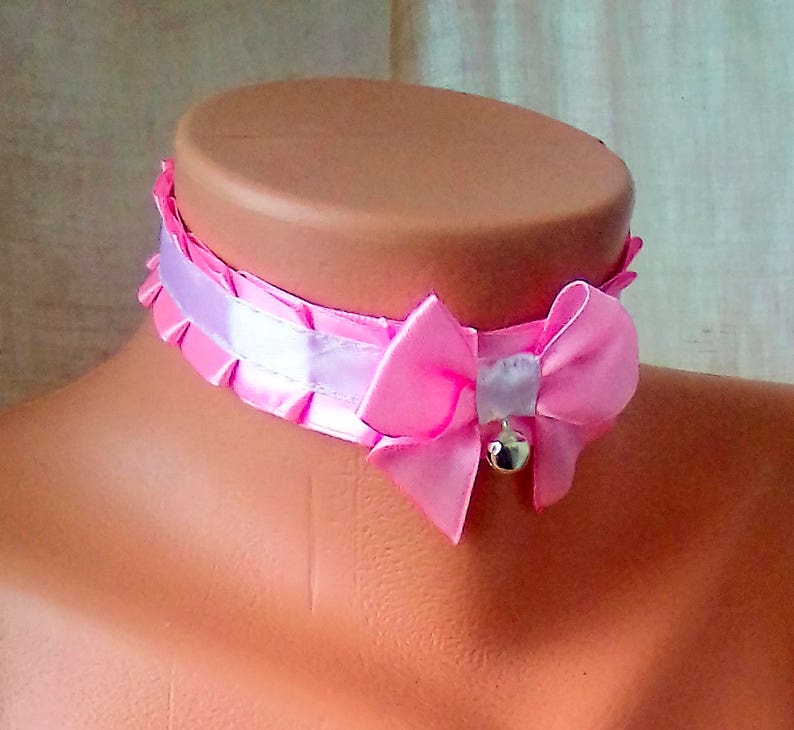 B Y O Choker Day Collar Kitten Play Collar Bdsm Collar Bdsm Etsy