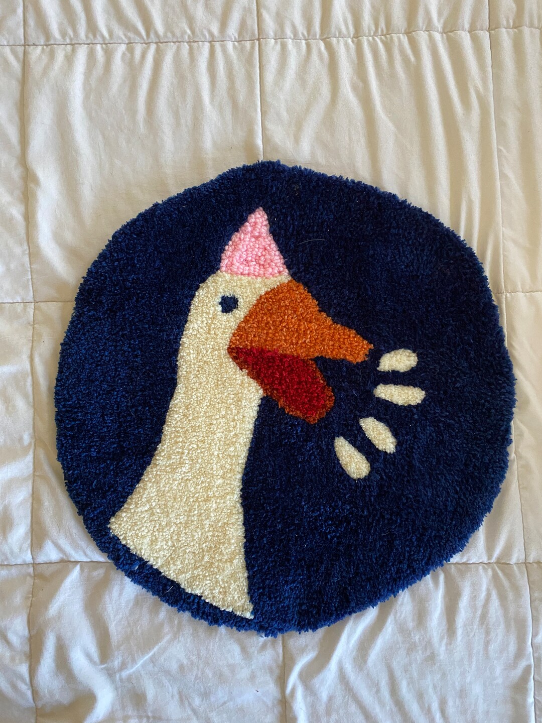 Birthday Goose Rug - Etsy