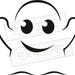 28 Halloween Ghost Emoji - Ghost Face , Monster Faces Clipart, Ghost ...