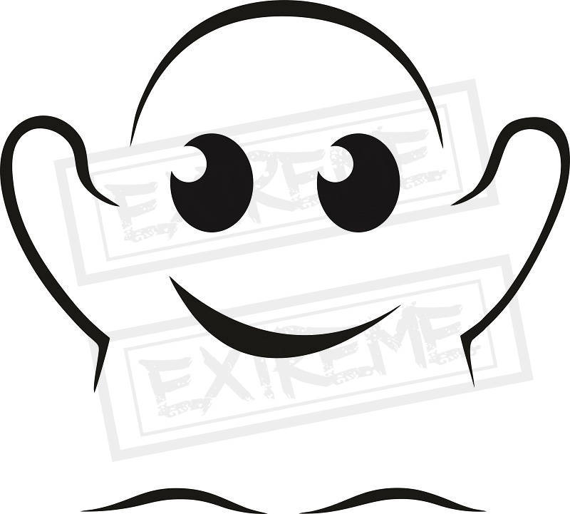 28 Halloween Ghost Emoji - Ghost Face , Monster Faces Clipart, Ghost ...