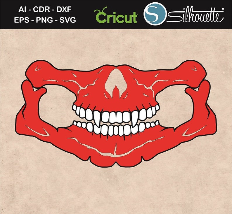 Skull Mask Svg Skull Mask Bandana Skull Face Clipart Skulls - Etsy