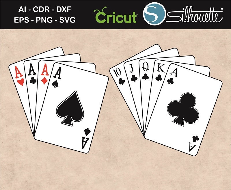 Playing Cards Svg, Hearts, Spades, Clubs, Diamonds, Ace, Cards Svg ...