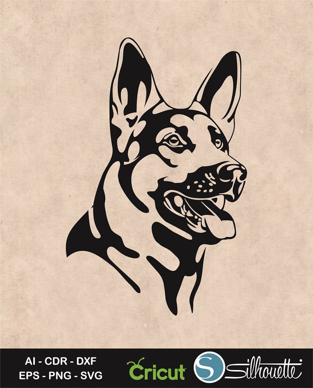 German Shepherd Svg, K-9 Police Dog Svg, Dog Clipart, Dog Vector, Law ...