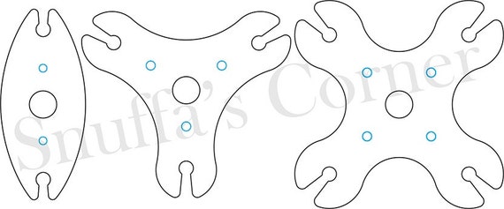 All 3 Wine Caddy Digital Templates...jpg PDF EPS Files | Etsy