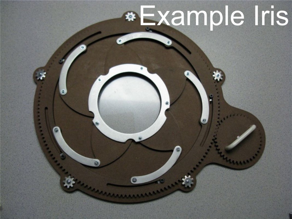 Mechanical Iris CAD File, Instant Download DXF, DWG Formats - Etsy