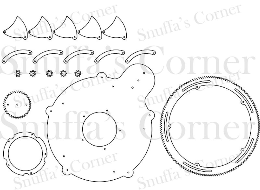 Mechanical Iris CAD File, Instant Download DXF, DWG Formats - Etsy