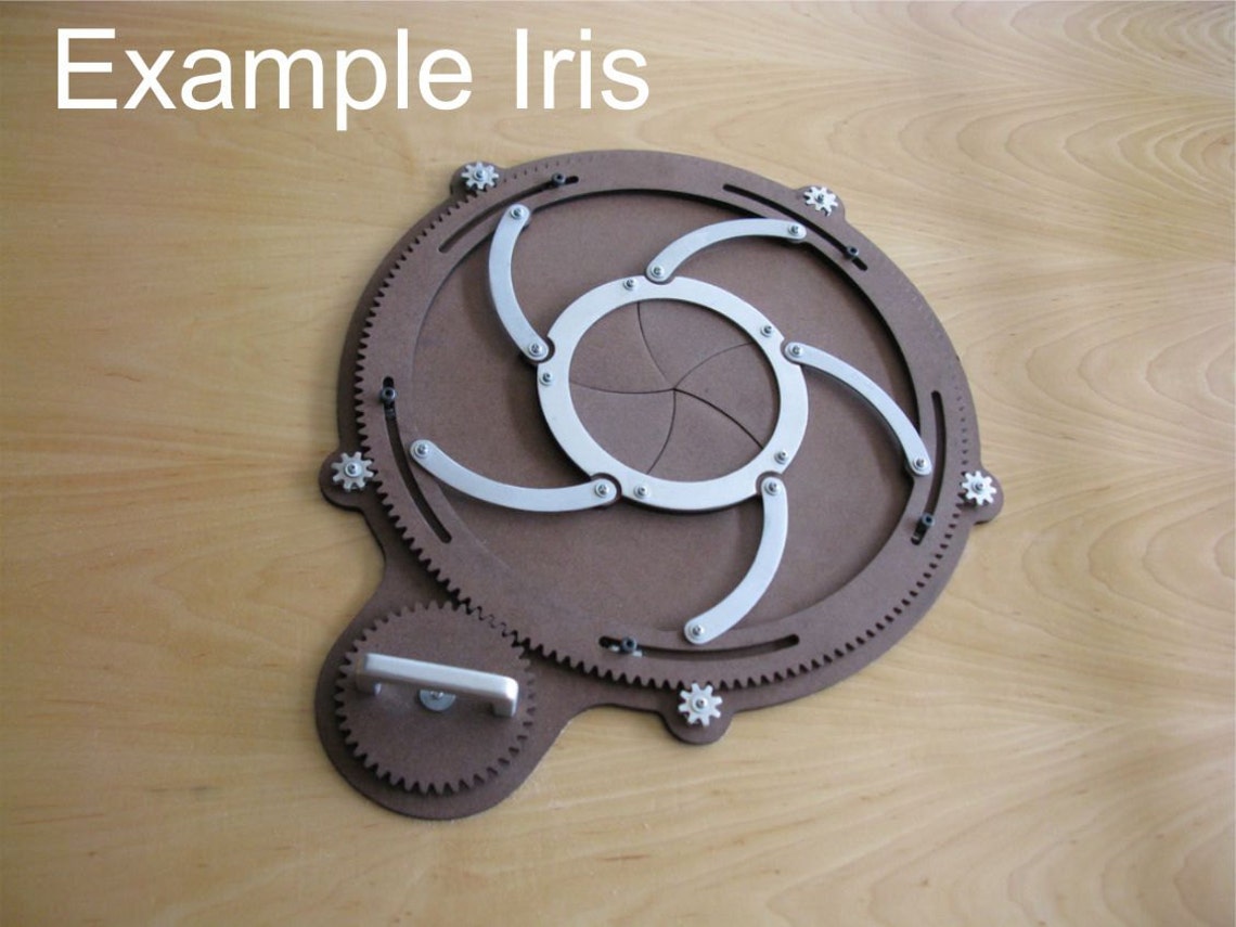 Mechanical Iris CAD File, Instant Download DXF, DWG Formats - Etsy