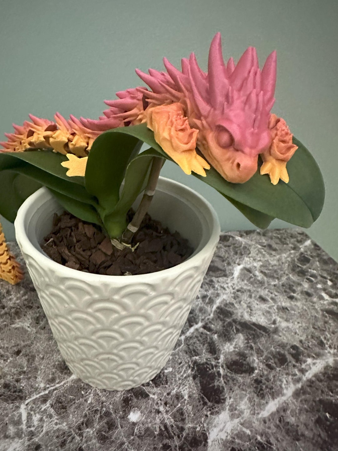 3D Printed Silk Dragons, Articulated for Home Office Decor, Toys, Fidget Colors Vary - Etsy