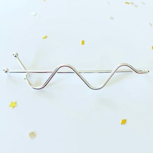 Minimalistic Hair Pin Geometric Bobby Pin Modern Bobby Pin - Etsy