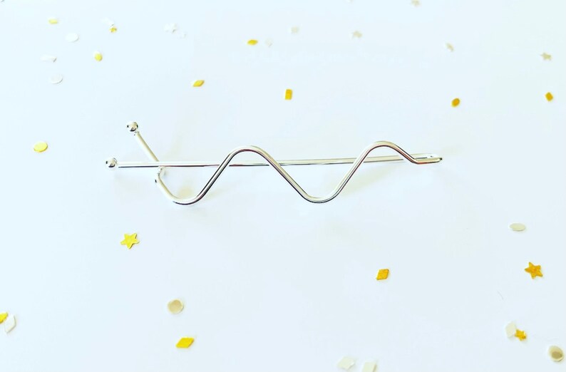Minimalistic Hair Pin Geometric Bobby Pin Modern Bobby Pin | Etsy