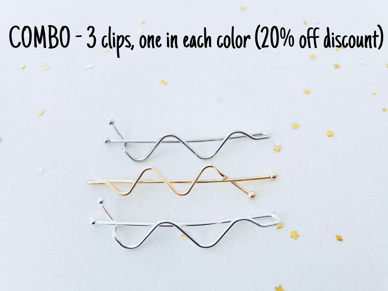 Minimalistic Hair Pin Geometric Bobby Pin Modern Bobby Pin | Etsy