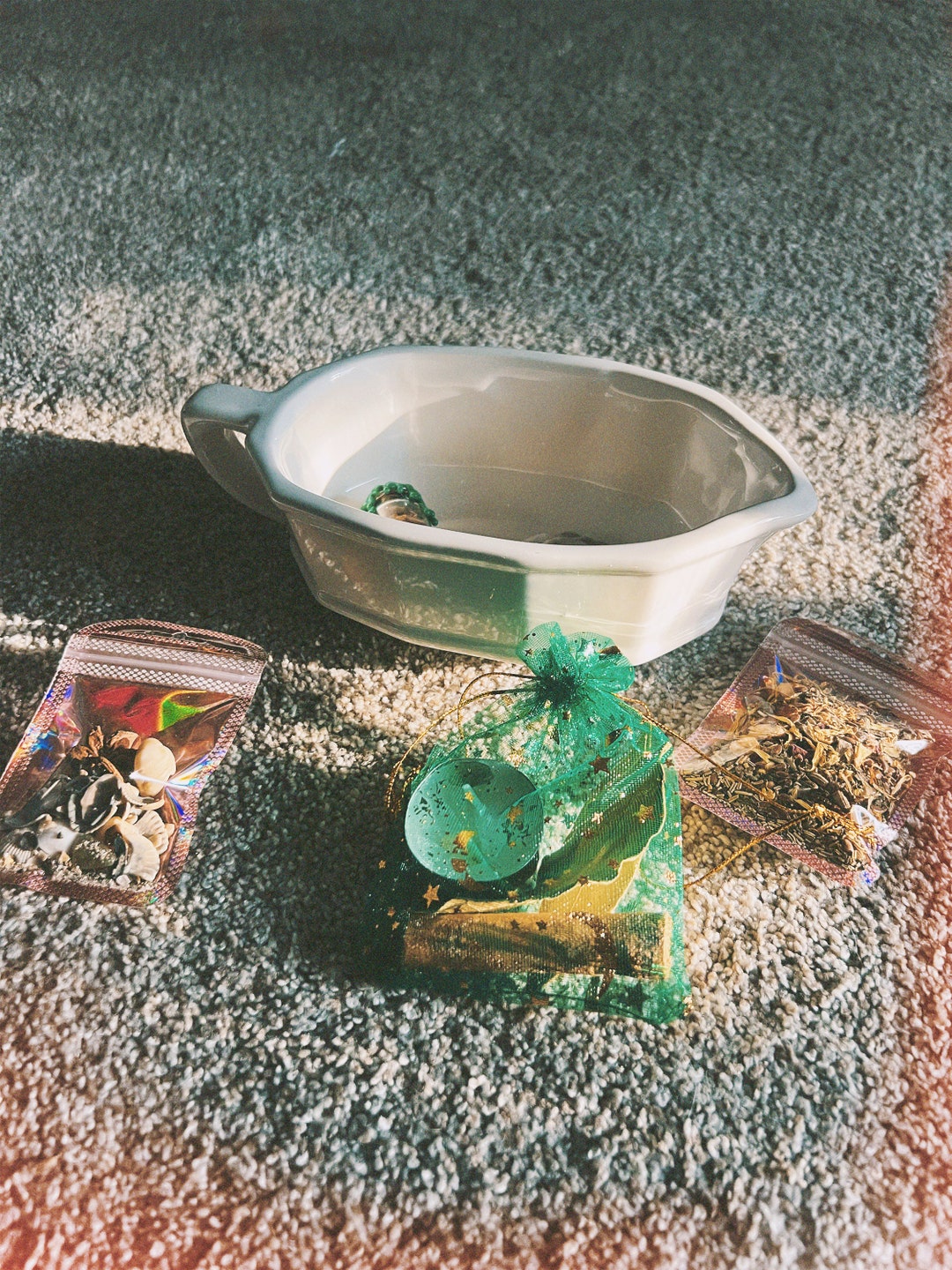 Money Drawing Bowl Spell Kit, Prosperity Working Tools, Abundance Spell ...