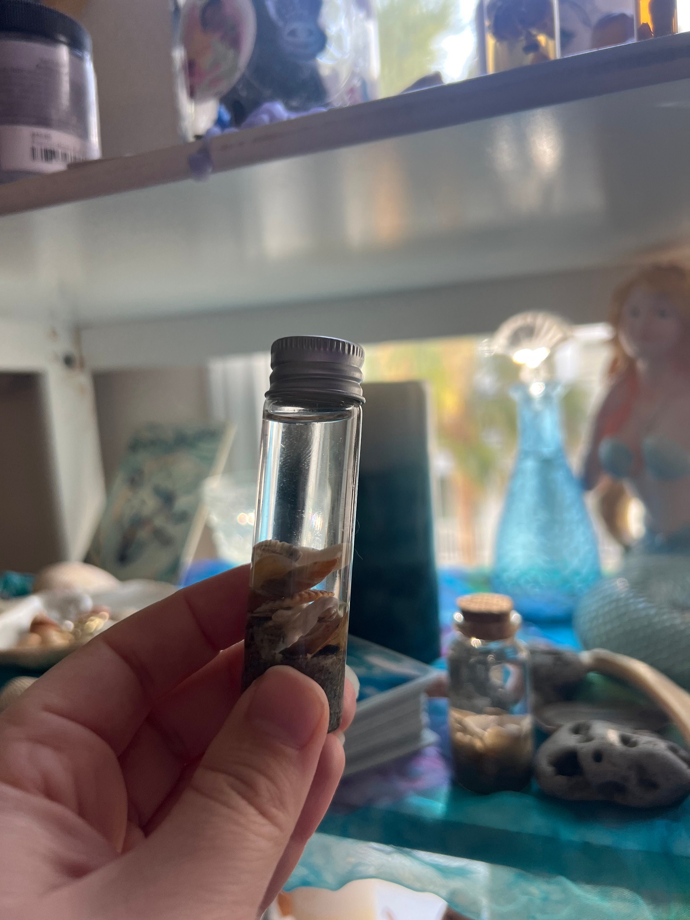 Sea Witch Spell Jar, Ocean Water Jar, Beach Sand Jar, Ocean Witchcraft ...