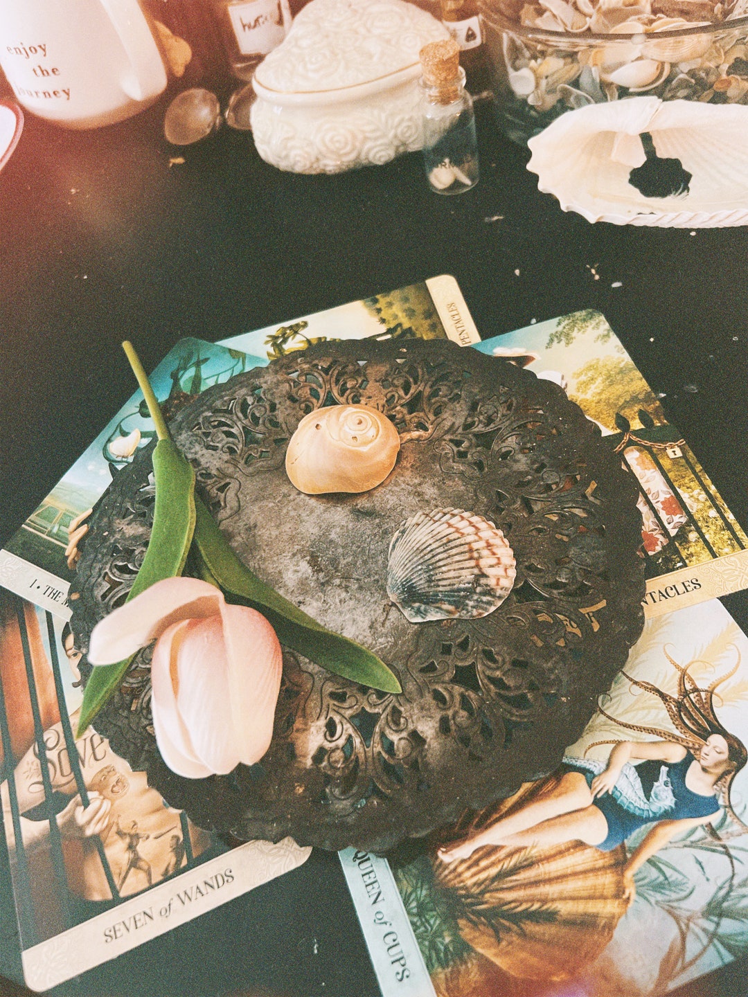 Vintage Metal Ornate Offering Plate, Ancestor Offering Bowl, Deity ...