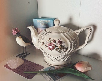 Vintage Silver Deity Libations Pot, Cottage Witch Teapot, Teapot for ...
