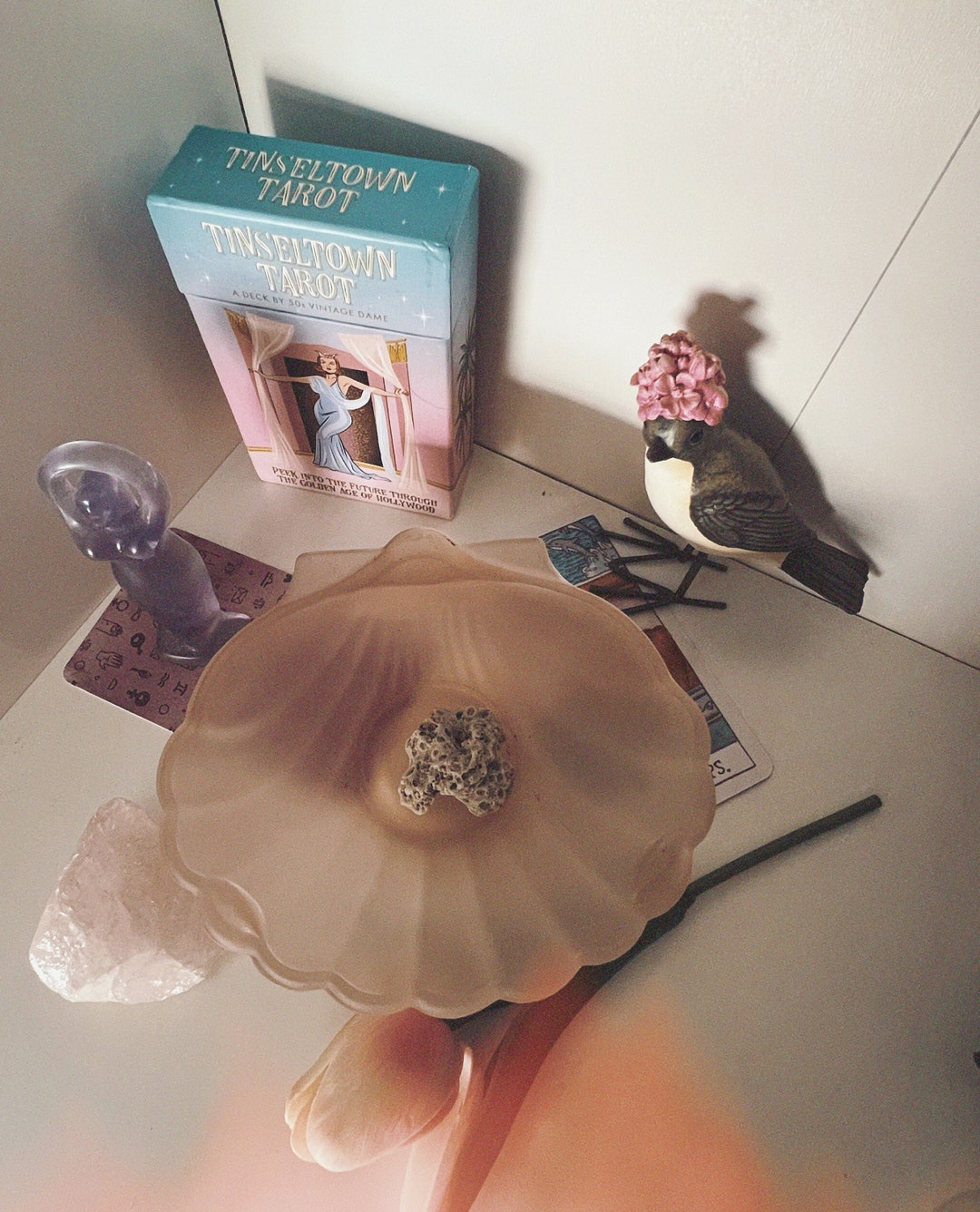 Vintage Pink Seashell Shaped Offering Plate, Ocean Deity Offering Bowl ...