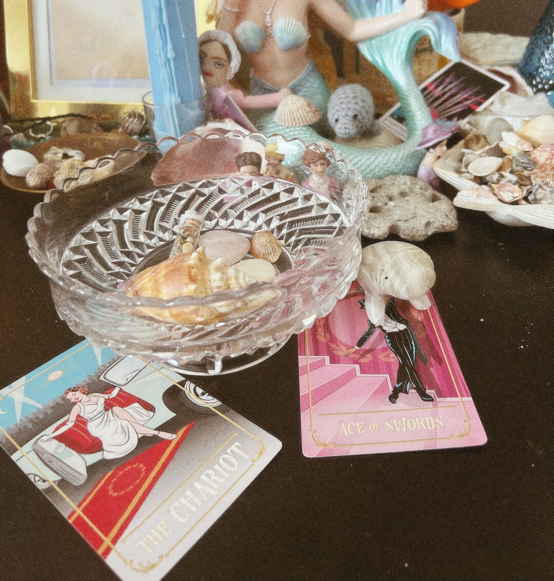 Vintage Glass Offering Bowl, Deity Offering Bowl, Altar Bowl, Deity ...