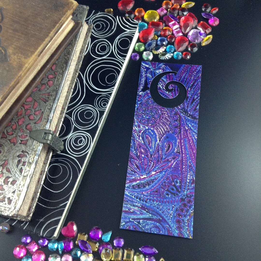 Bookmark Rainbow Coloured Original Designs Card Gift - Etsy