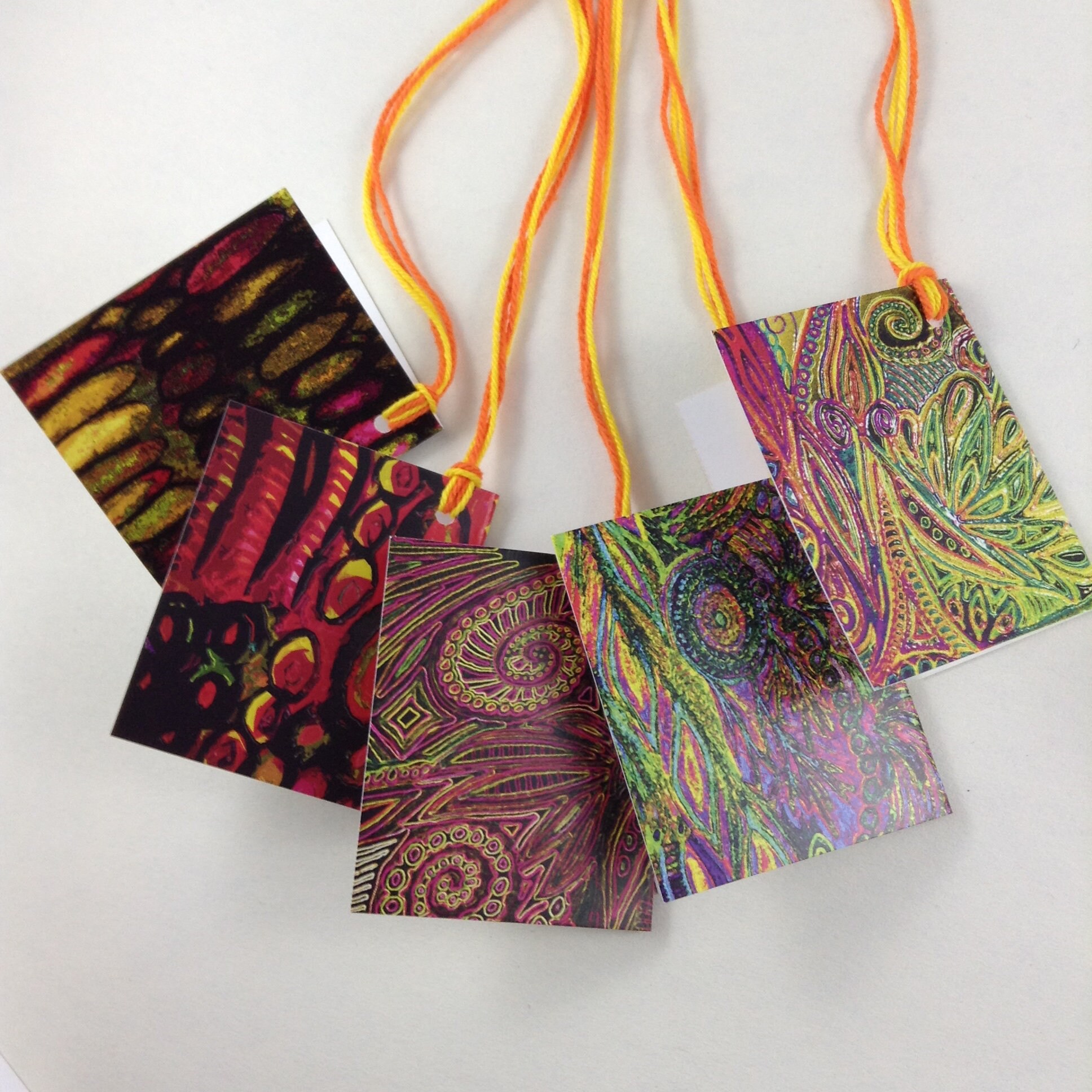 Gift Tags Mini Cards With String Item Labels Fairy Cards - Etsy