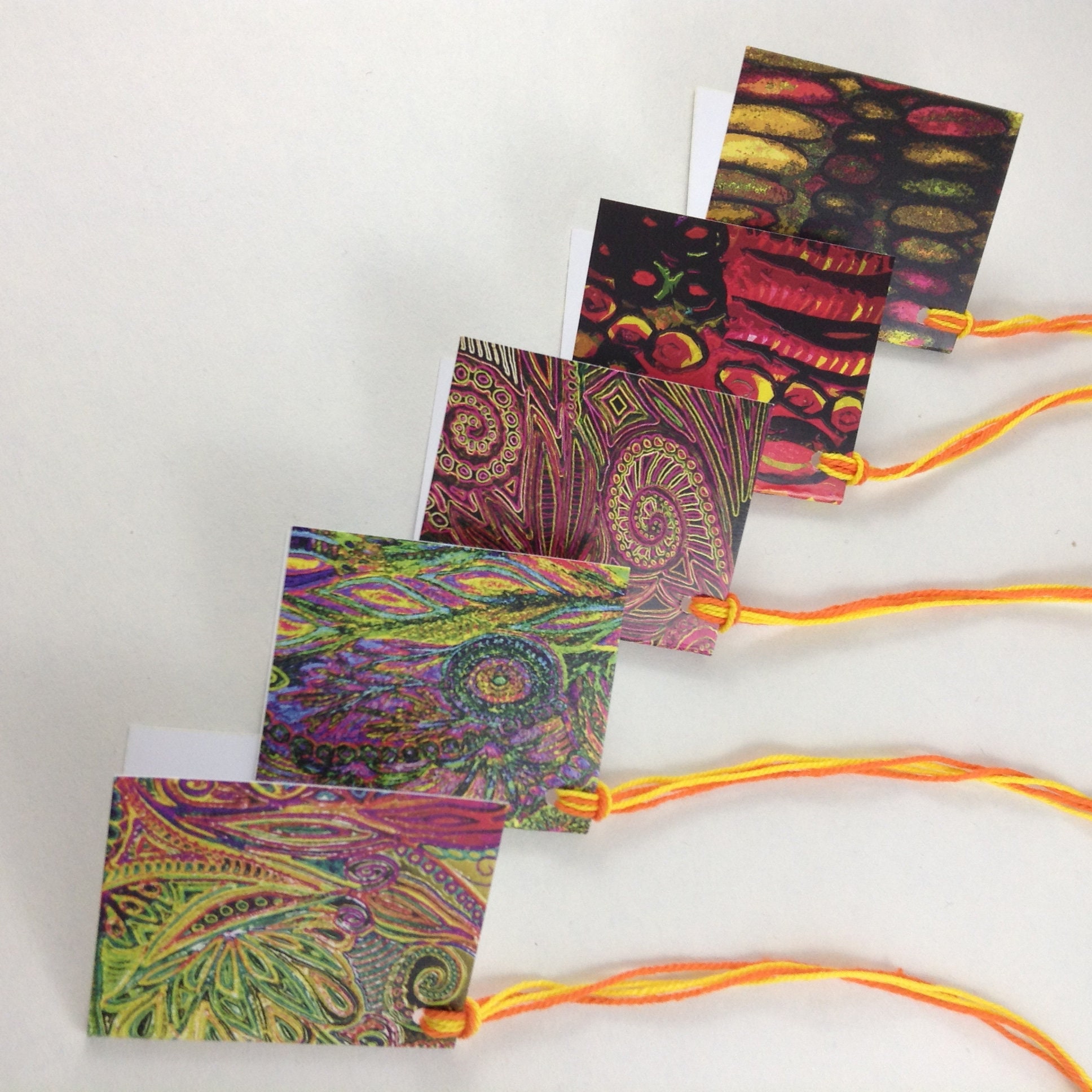 Gift Tags Mini Cards With String Item Labels Fairy Cards - Etsy