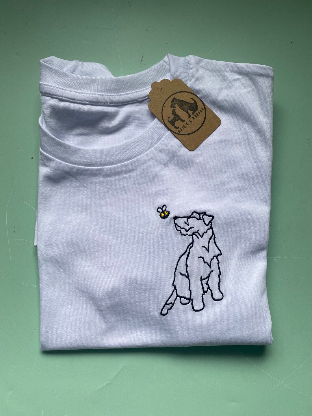 Spring Rough Coat Jack Russel Terrier Outline T-shirt - Gifts for Jack ...