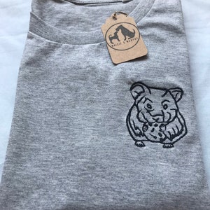 Cute Hamster Organic T-shirt- Gifts for Hamster Lovers & Owners Hamster ...