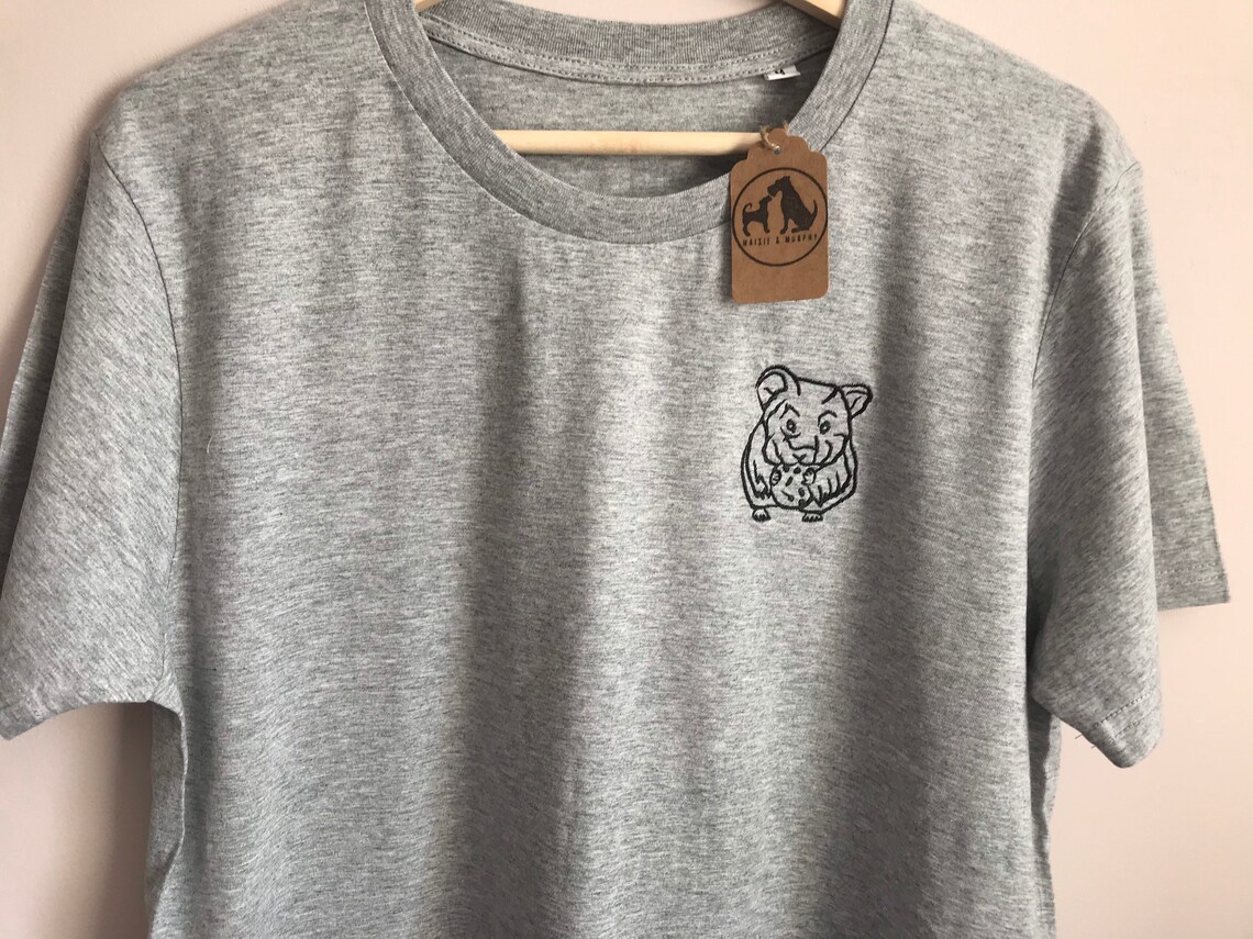 Cute Hamster Organic T-shirt Gifts for Hamster Lovers & - Etsy UK