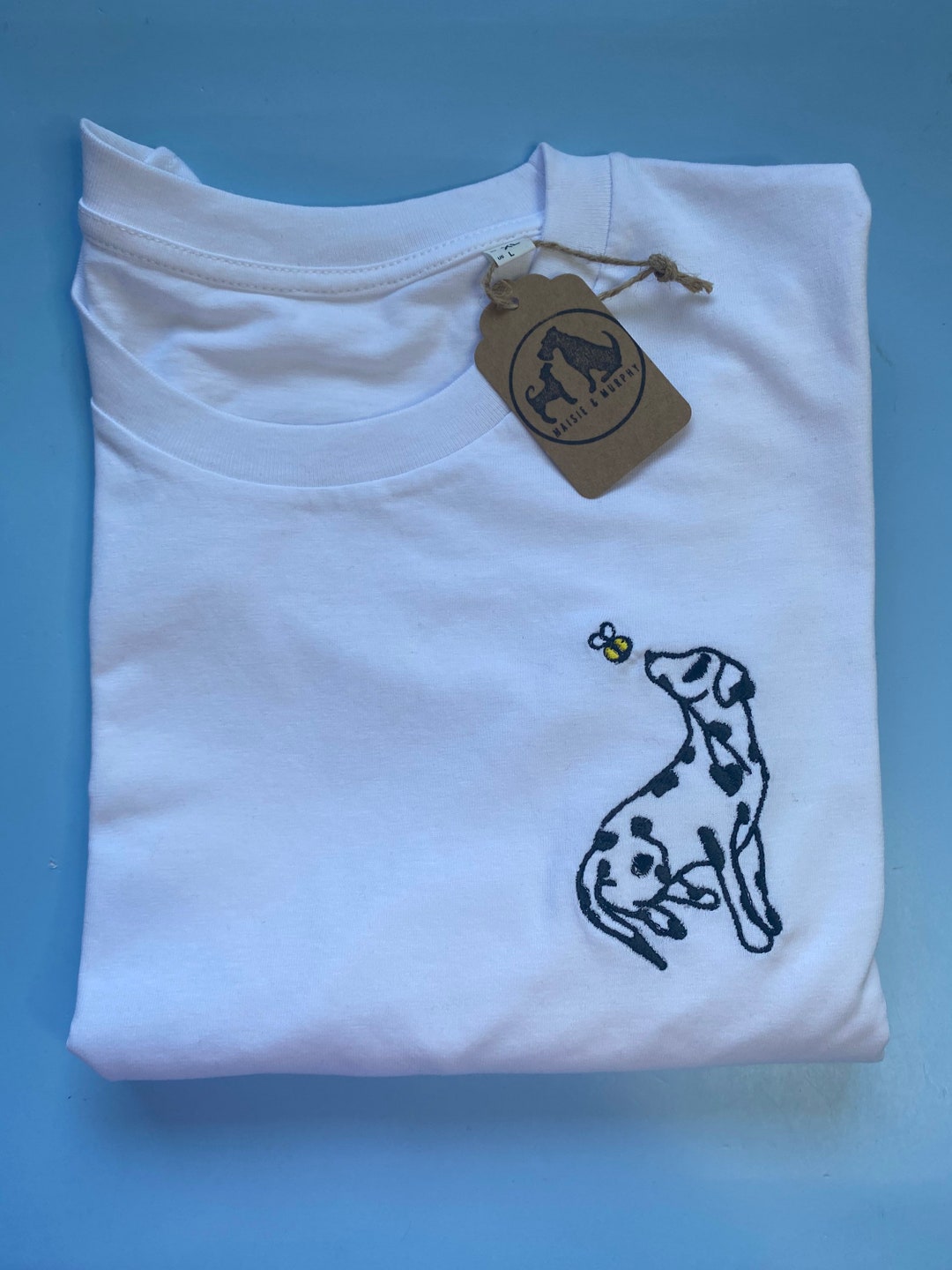 Dalmatian Outline T-shirt - Gifts for Spotty Dog Owners and Lovers ...
